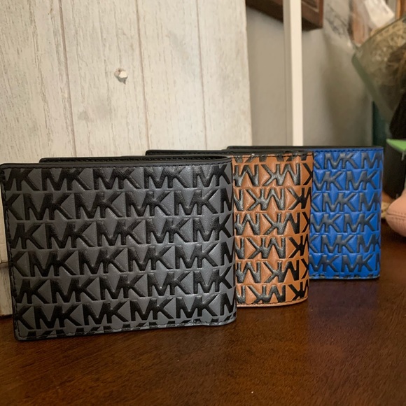 Michael Kors | Bags | 2 In Double Mk Mens Wallet | Poshmark